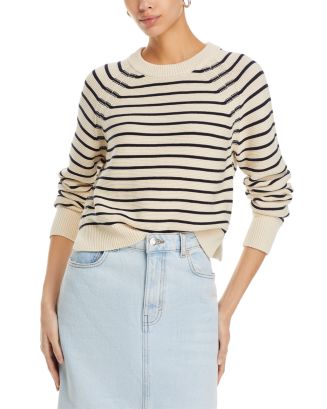 FRENCH CONNECTION Striped Raglan Sleeve Sweater | Bloomingdale's