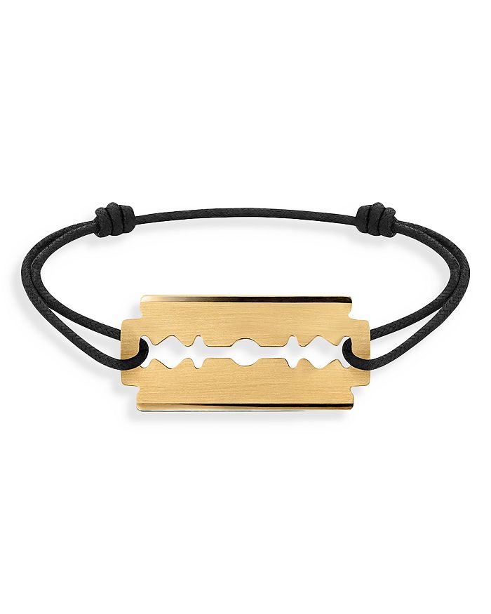 Dinh Van 18K Yellow Gold Lame de Rasoir Razor Blade Charm Large ...