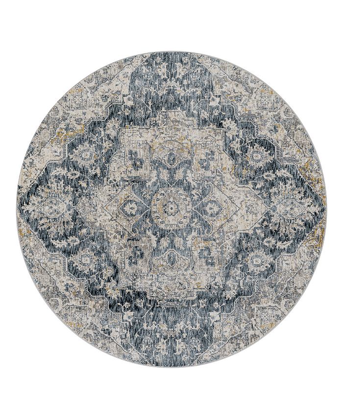 Surya Cardiff CDF-2307 Round Area Rug, 6'7" x 6'7" | Bloomingdale's