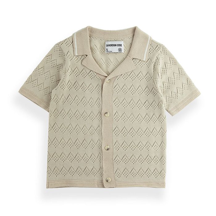 Sovereign Code Boys' Slogan Knit Shirt - Little Kid, Big Kid ...