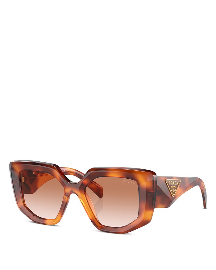 Prada Symbole Geometric Sunglasses, 50mm | Bloomingdale's