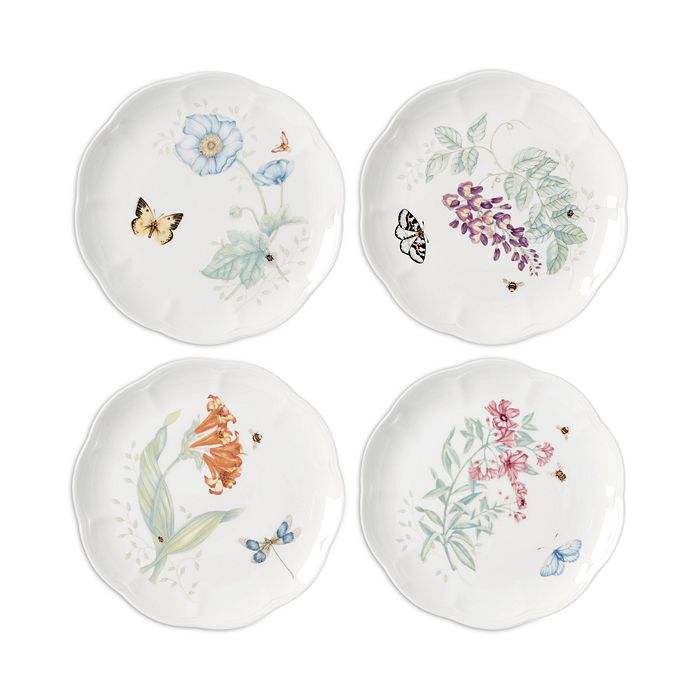 Lenox Butterfly Meadow Accent Plate, Set of 4 | Bloomingdale's
