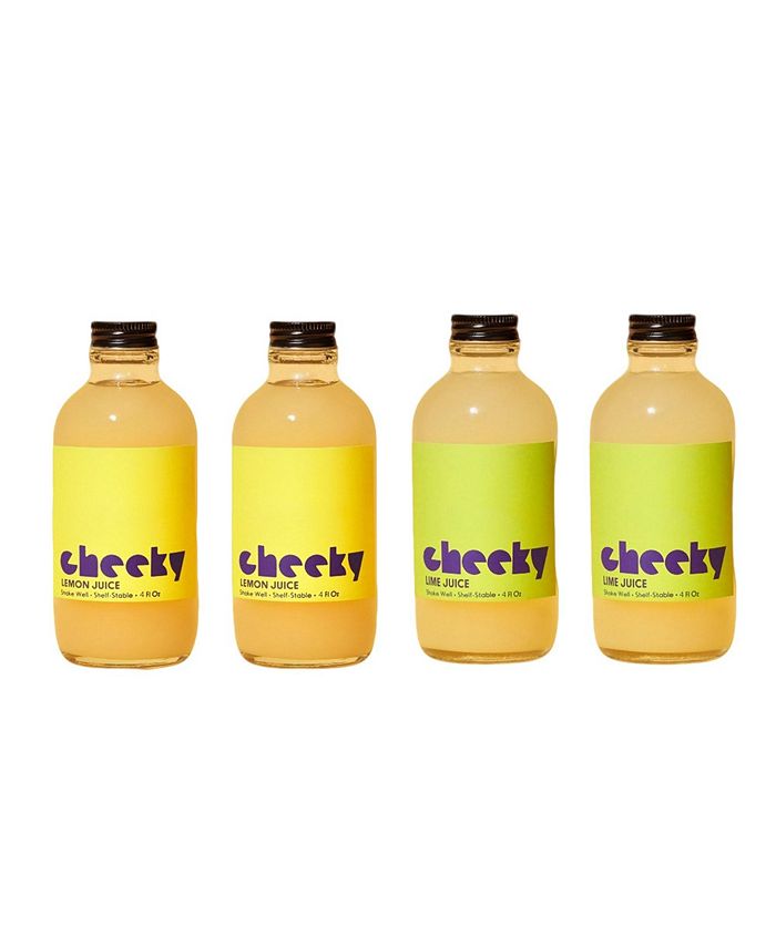 Cheeky Cocktails 4 Bottle Set (2 Lemon, 2 Lime) - 4oz | Bloomingdale's