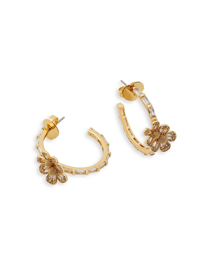 kate spade new york Fleurette Hoops | Bloomingdale's
