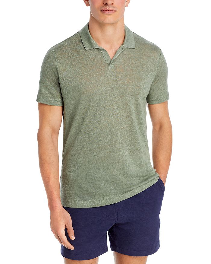 Onia Linen Polo Shirt | Bloomingdale's