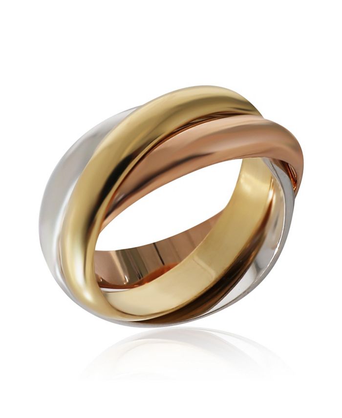 Pre-Owned Cartier Trinity 18K Tri-Color Ring | Bloomingdale's