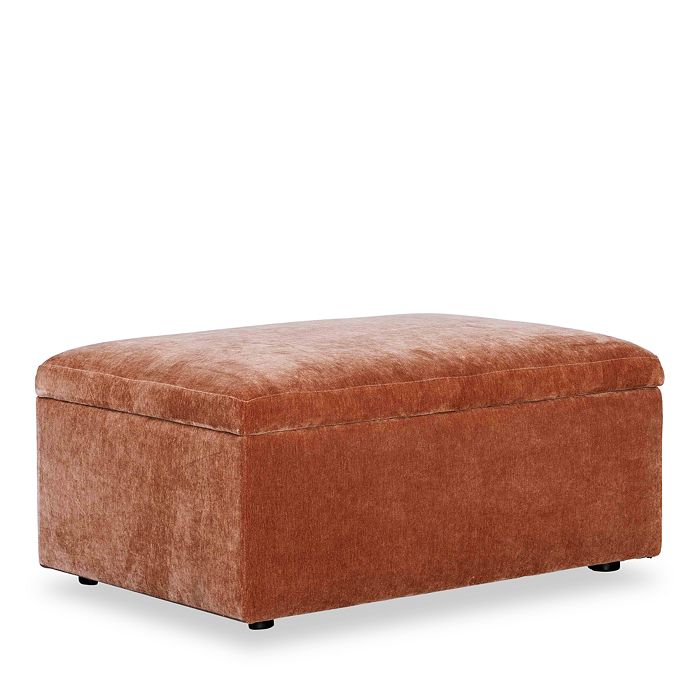 Bloomingdale's Auburn Medium Rectangle Fabric Ottoman | Bloomingdale's