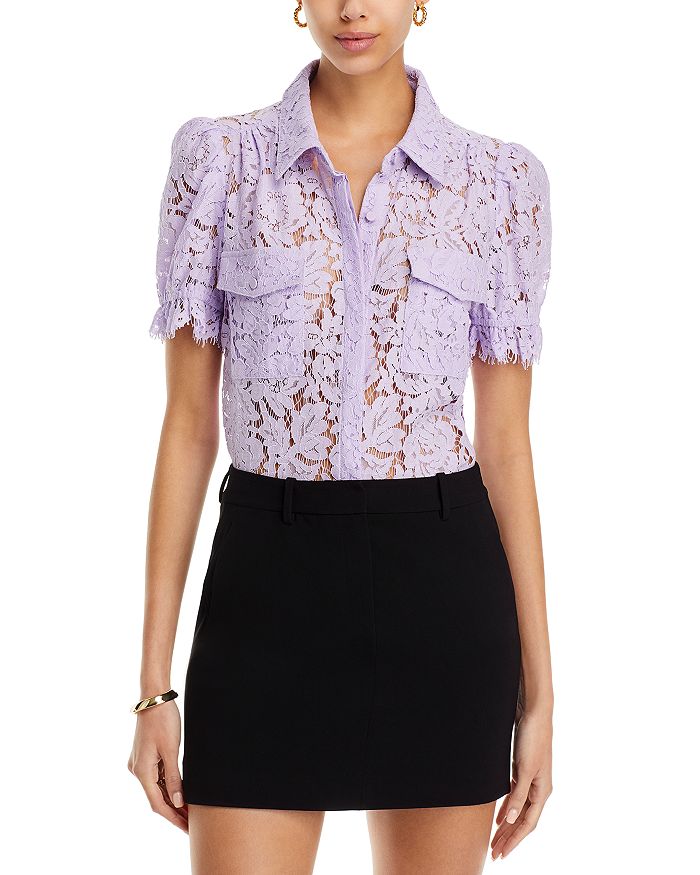 Generation Love Mina Lace Shirt | Bloomingdale's