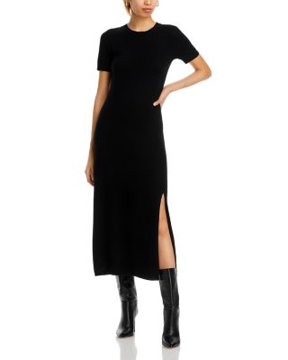 Click here for Aqua 100 Cashmere Midi Dress - Exclusive prices