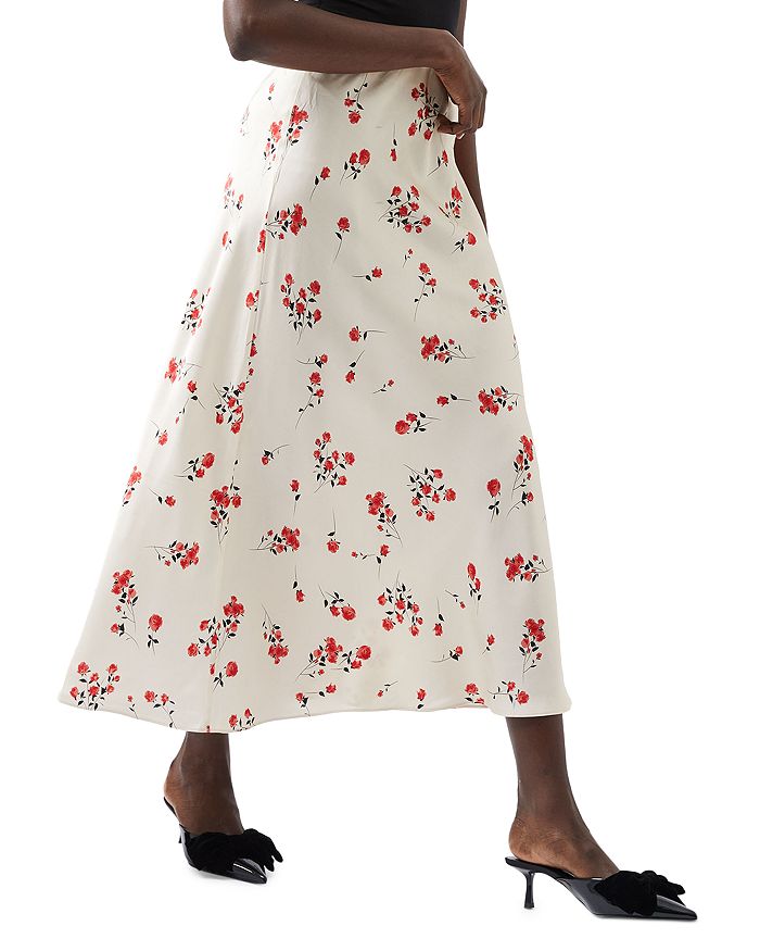 FRENCH CONNECTION Flamour Ennis Satin Skirt | Bloomingdale's