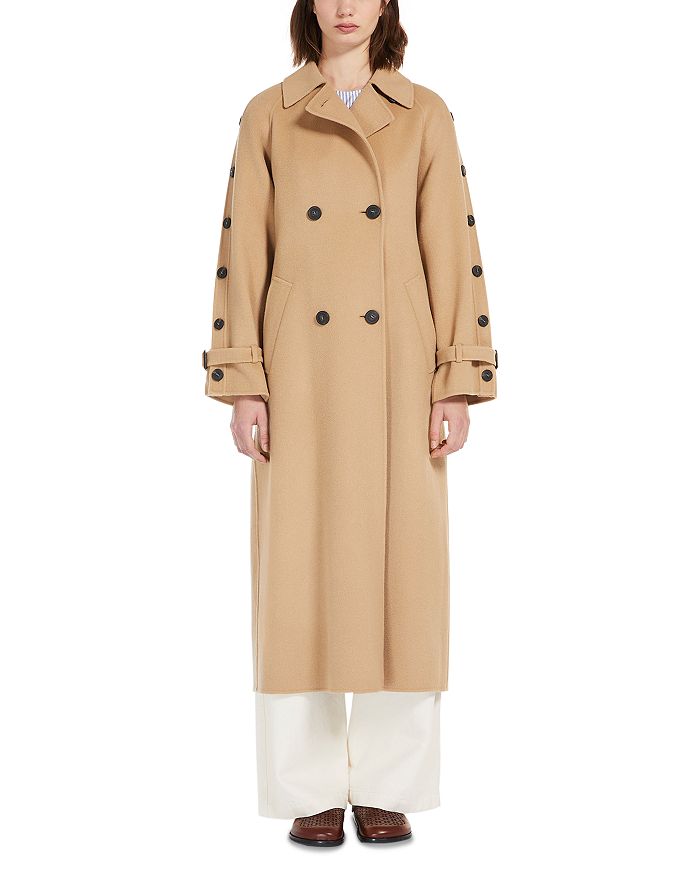Weekend Max Mara Natale Wool Double Breasted Coat | Bloomingdale's