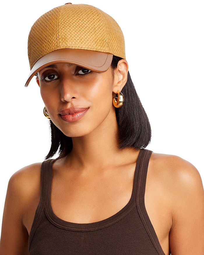 rag & bone Harlow Straw Baseball Cap | Bloomingdale's