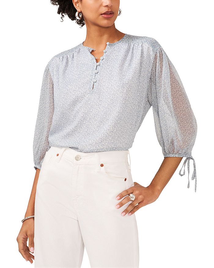 1.STATE Pintucked Blouse | Bloomingdale's