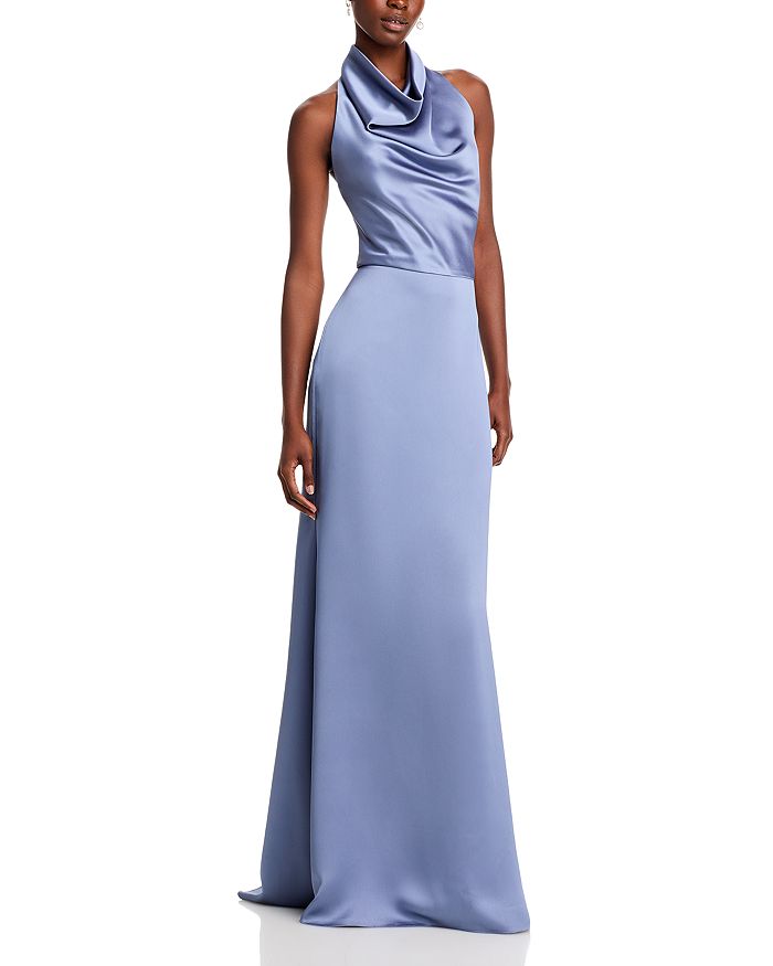 Amsale Cowl Neck Gown | Bloomingdale's