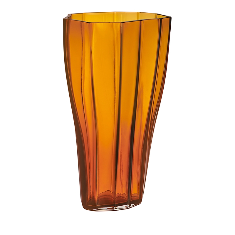 Click here for Orrefors Reed Vase Amber Medium prices
