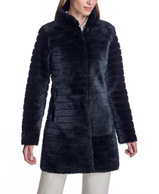 Click here for Maximilian Grooved Shearling Jacket prices