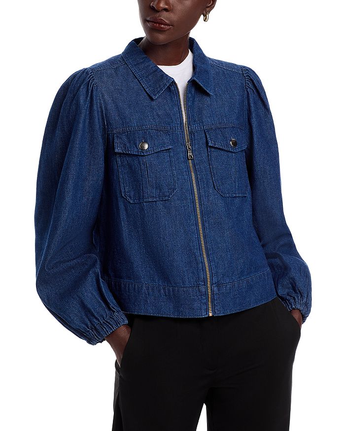 Cupio Zip Front Utility Jacket | Bloomingdale's