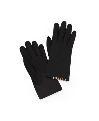Click here for Lanvin Melodie Leather Gloves prices