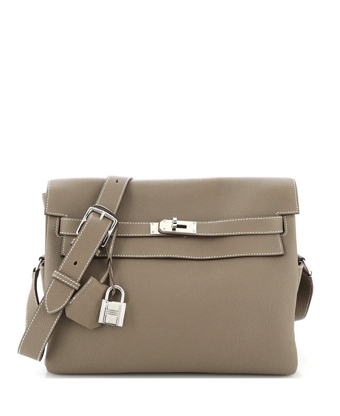 Pre-Owned Hermes GM Kelly Messenger Bag Togo | Bloomingdale's