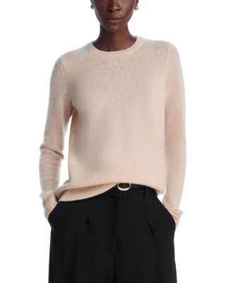 Click here for C by Bloomingdales Cashmere Crewneck Sweater - Exc... prices
