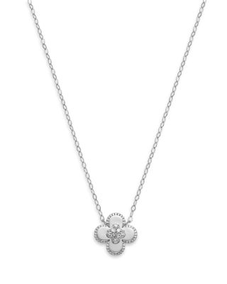 Click here for Bloomingdales Fine Collection Diamond Clover Penda... prices