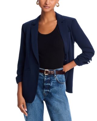 Click here for Cinq a Sept Khloe Ruched-Cuff Blazer prices