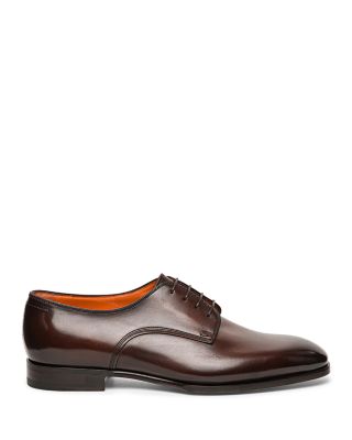 Click here for Santoni Mens Adrian Plain Toe Dress Shoes prices