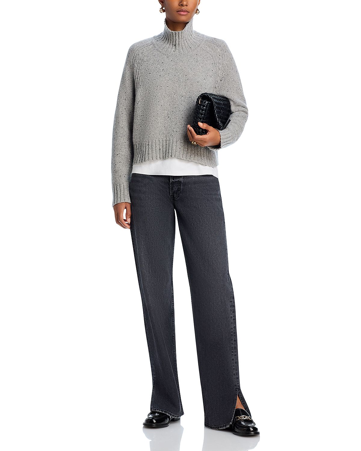 Guest In Residence 캐시미어 울 터틀넥 스웨터 - 페칭