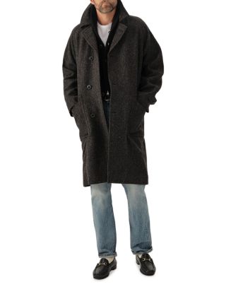Buck Mason Magee Wool Balmacaan Overcoat | Bloomingdale's