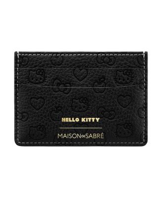 MAISON de SABRÉ Hello Kitty Leather Card Holder | Bloomingdale's