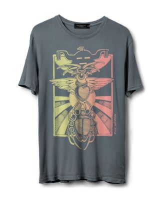 Junk Food Clothing Unisex Rick Griffin Eye Heart Beetle Vintage Tee