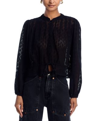 Click here for Aqua Lace Blouse - Exclusive prices