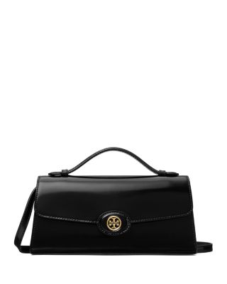 Click here for Tory Burch Robinson Spazzolato Top Handle Chain Wa... prices