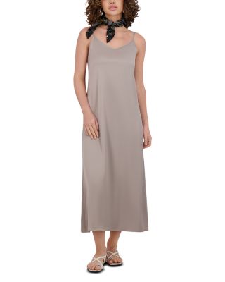 Click here for Point Satin A Line Slip Dress prices