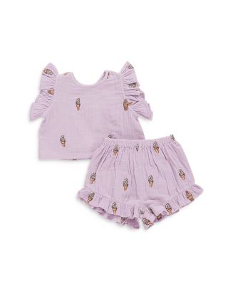 Pink Chicken Girls' Roey Top & Shorts Set - Baby | Bloomingdale's Kids