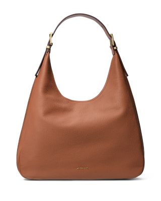 Click here for Michael Kors Nolita Large Leather Hobo Shoulder Ba... prices