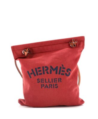 Pre-Owned HERMÈS MM Aline Bag Toile | Bloomingdale's