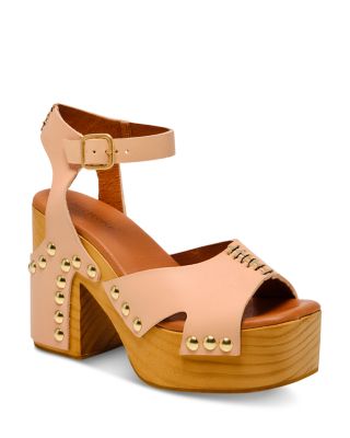 Click here for Free People Womens Cecily Studded Platform Sandals prices