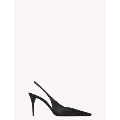 Click here for Saint Laurent Womens Babylone Breteuil Slingback P... prices