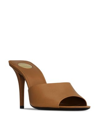 Click here for Saint Laurent Womens Romy Mule Sandals prices