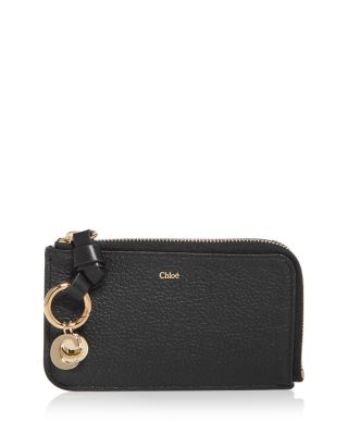 Click here for Chloe Alphabet Small Leather Zip Wallet prices