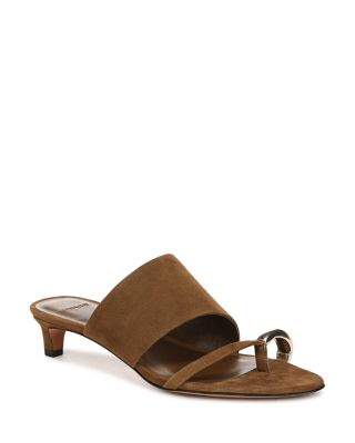 Click here for Vince Womens Suzie Almond Toe Kitten Heel Sandals prices