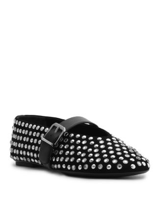 SCHUTZ Women's Eiza Glam Flats | Bloomingdale's Shoes