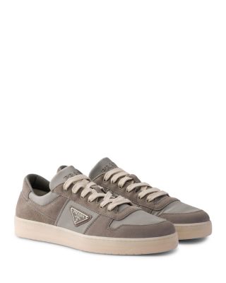 Click here for Prada Mens Downtown Re-Nylon And Suede Sneakers prices