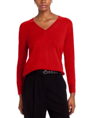 Click here for C by Bloomingdales Cashmere Cashmere V Neck Sweate... prices