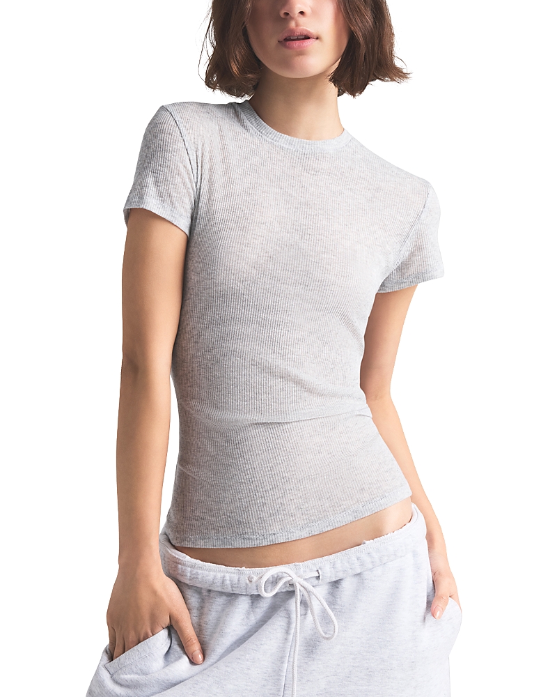 Click here for Skims Sheer Cotton Crewneck Tee prices
