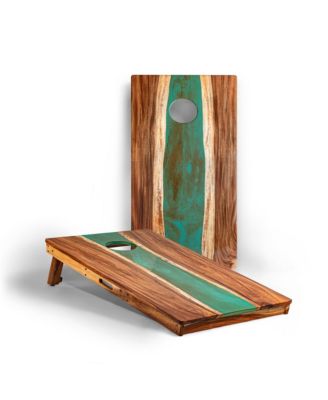 Click here for Elakai 2ft x 4ft River Epoxy Resin with Live Edge... prices