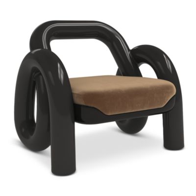 Click here for Caracole Gelee Accent Chair  Chocolate prices