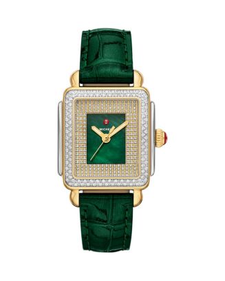 MICHELE Special Edition Deco Madison Mid Pavé Watch, 29mm x 31mm ...