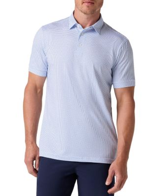 Click here for Mizzen+Main Versa Short Sleeve Polo White Multi Fl... prices